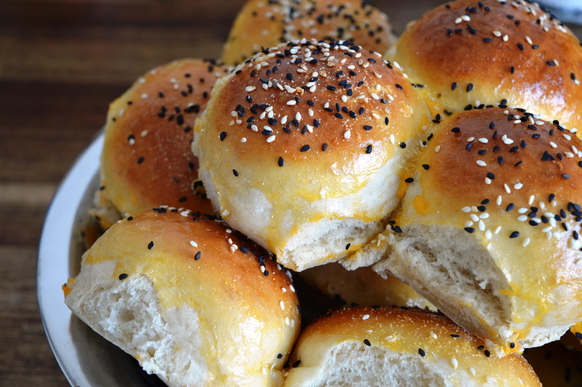 Meine perfekten Burgerbrötchen - bacon zum steak